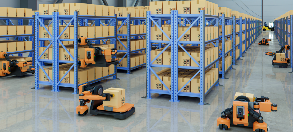 Logistic robots, fields of application and examples of use - Umibots